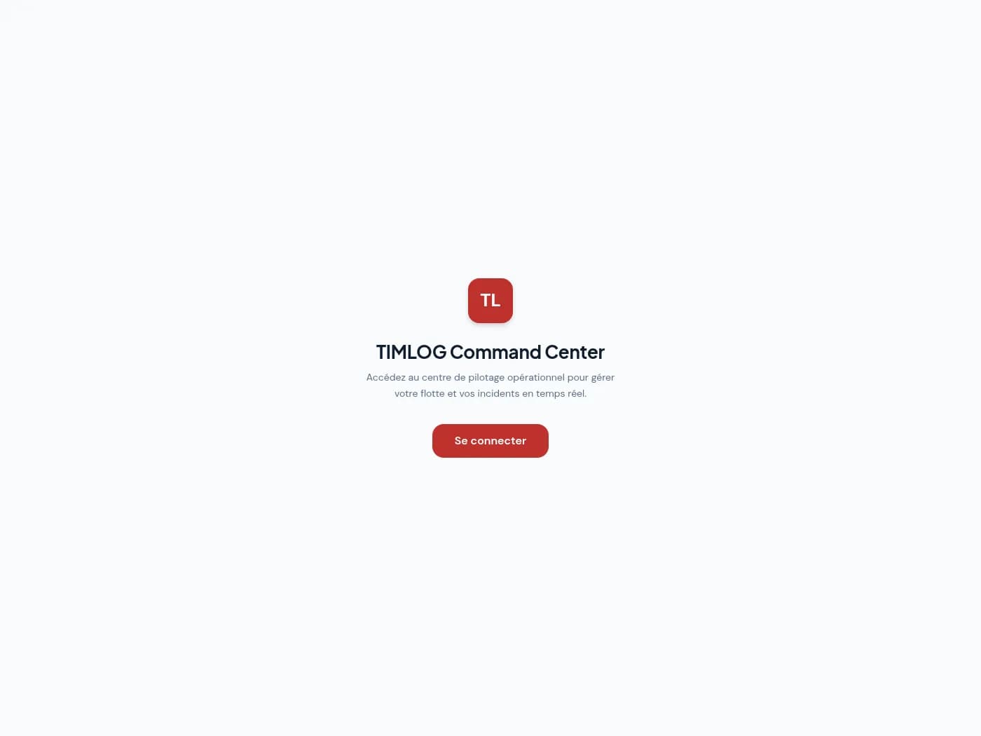 TIMLOG Command Center