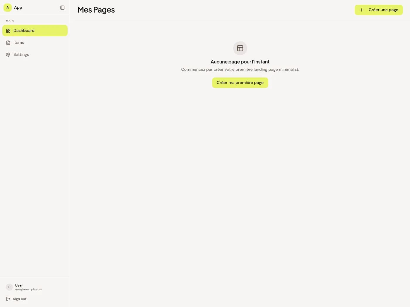 TinyPage Clone
