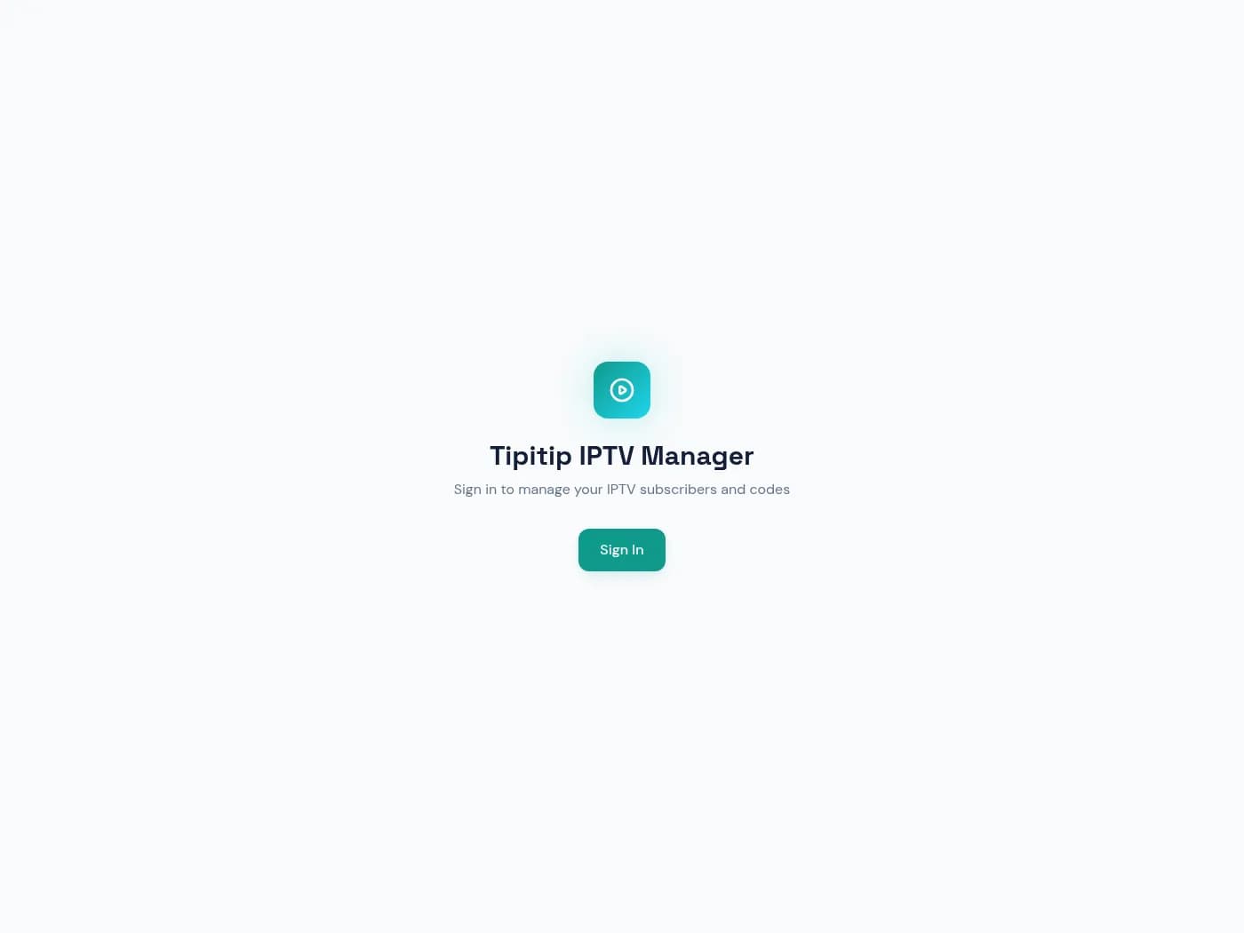 Guisstip IPTV Manager