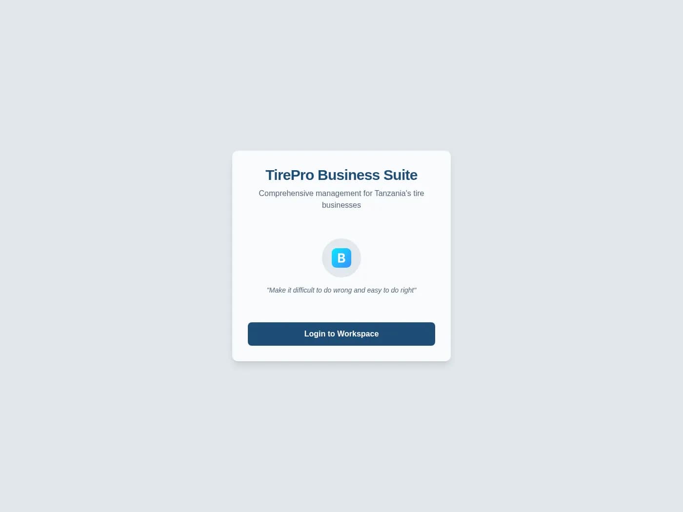 TirePro Business Suite