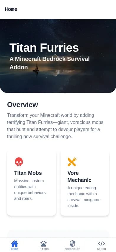 Titan Fury Addon