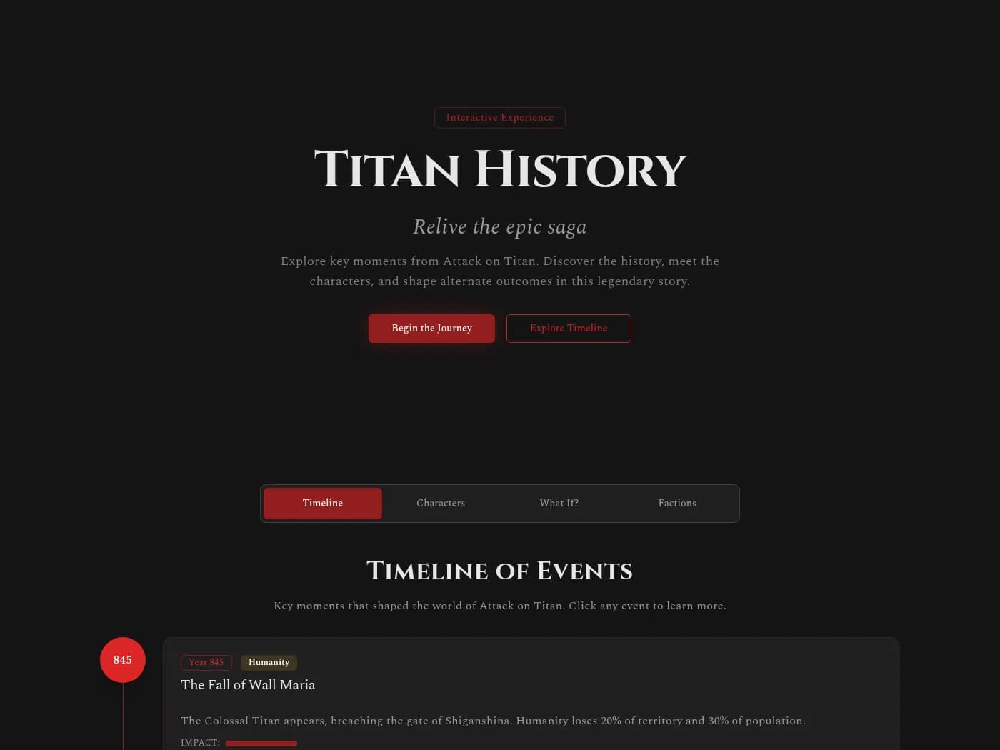 Titan History Simulator