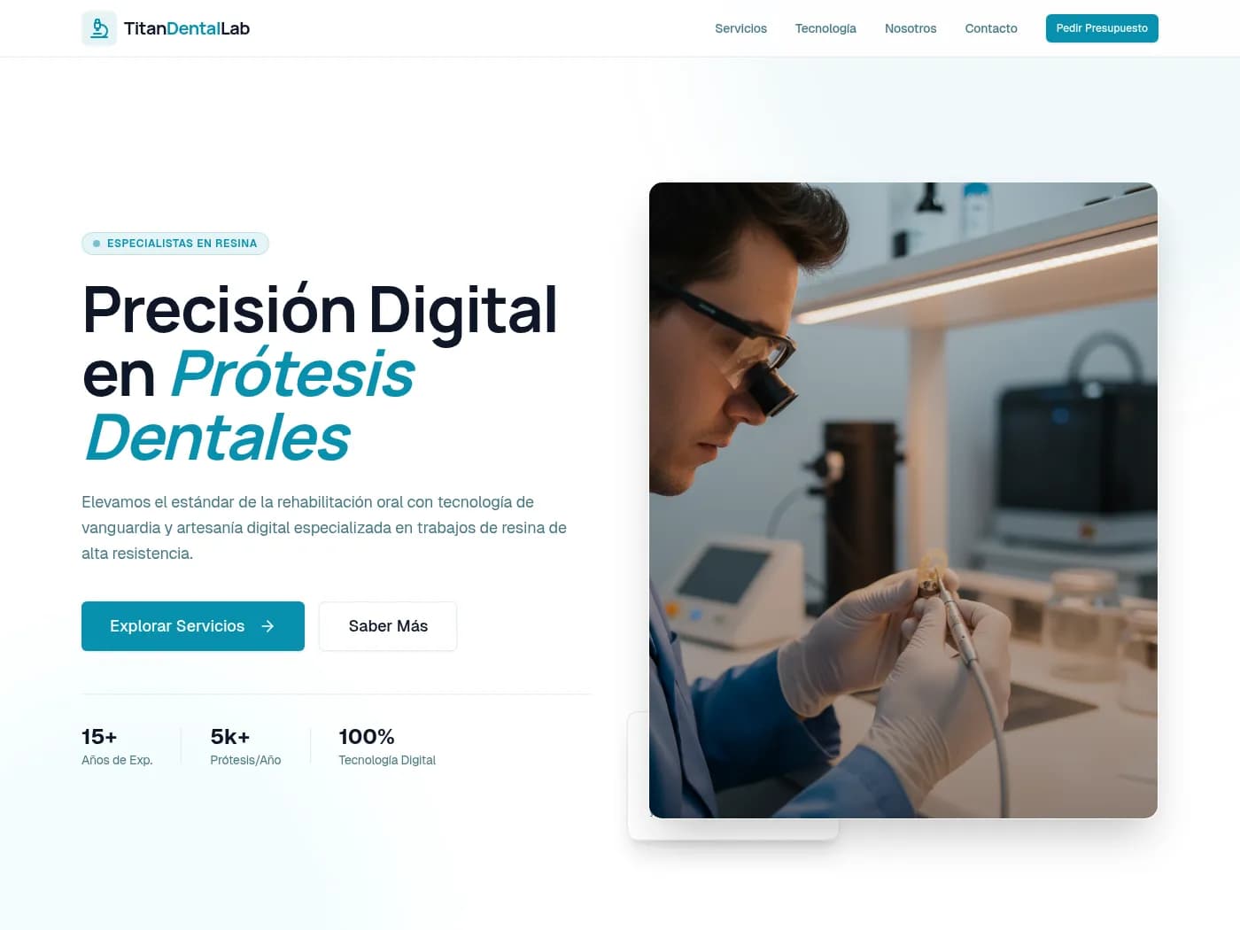 TitanDentalLab Web