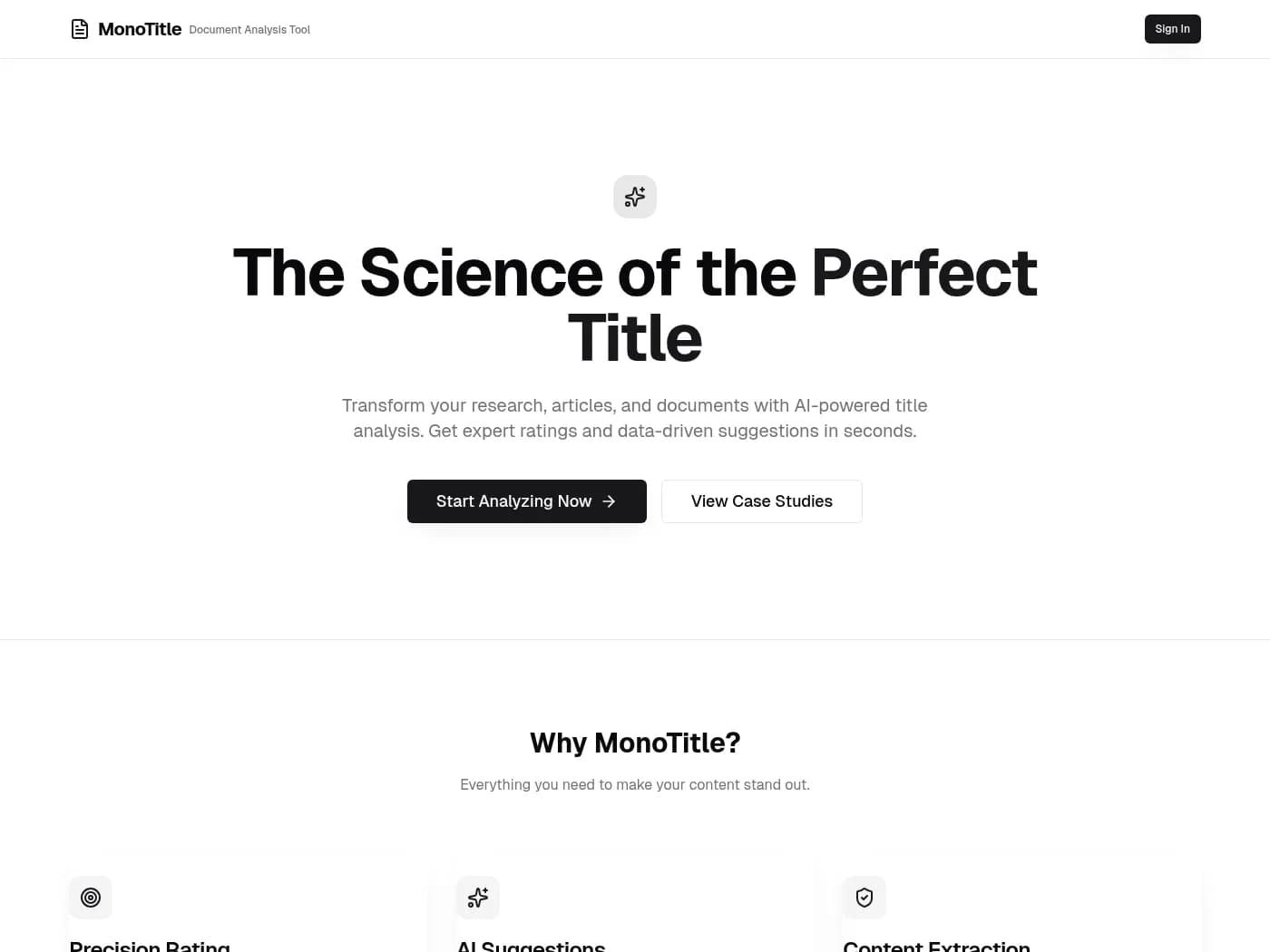 Title Review Helper
