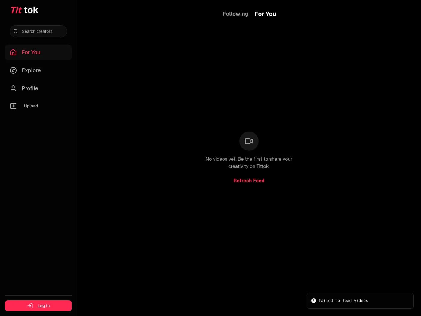 Tittok Video Platform