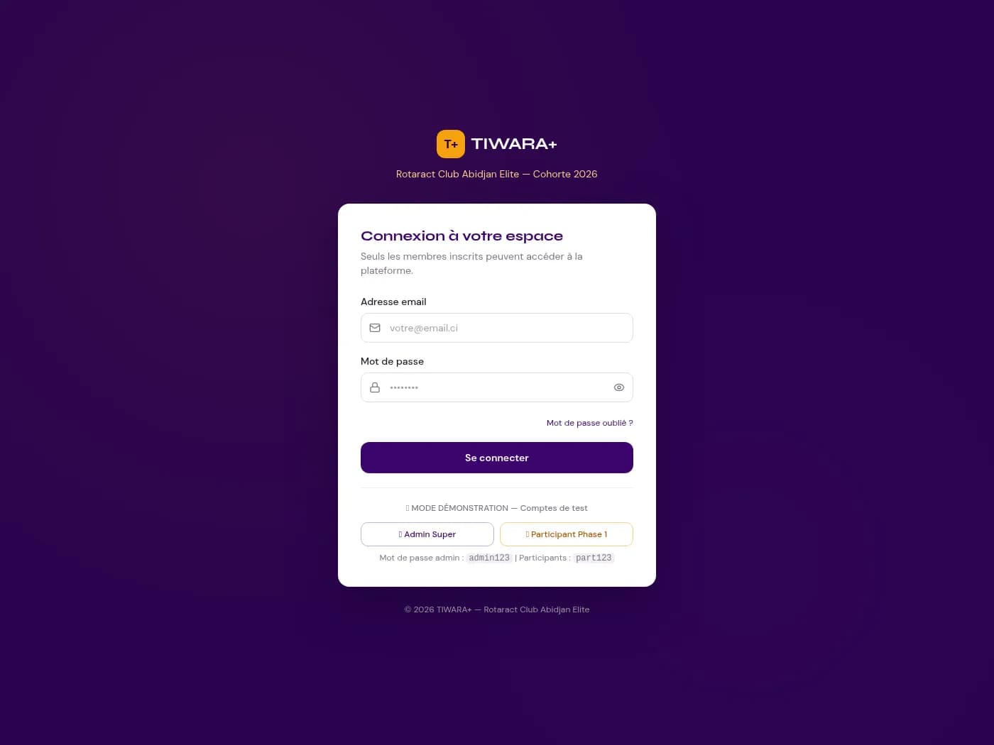 TIWARA+ Learning Platform