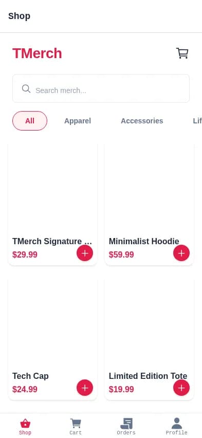 TMerch Merch Store