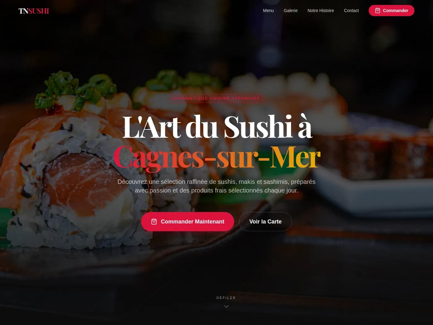 TN Sushi Showcase