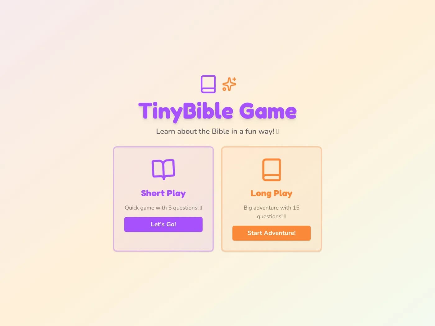 TinyBible Game