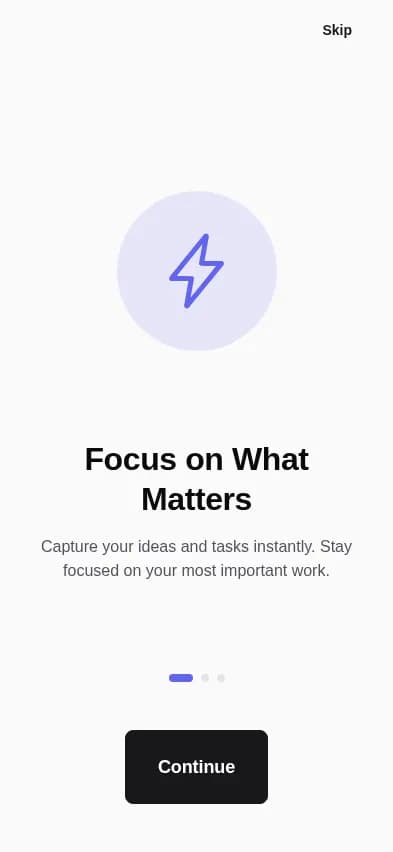 Onboard Todo Mobile