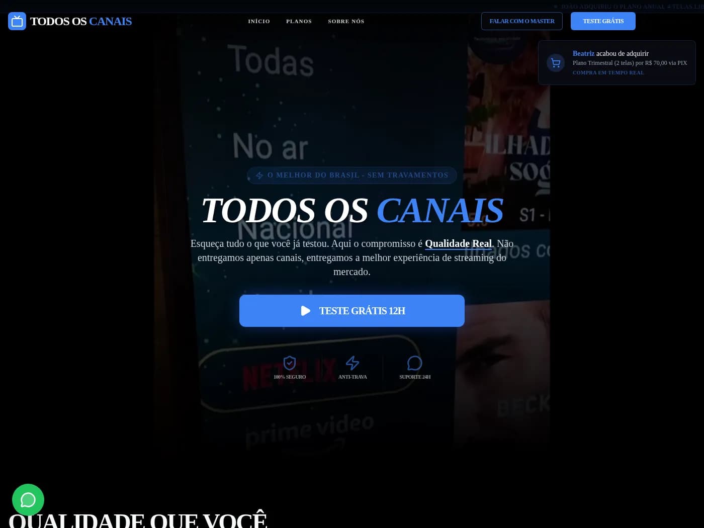 Todos os Canais Portal