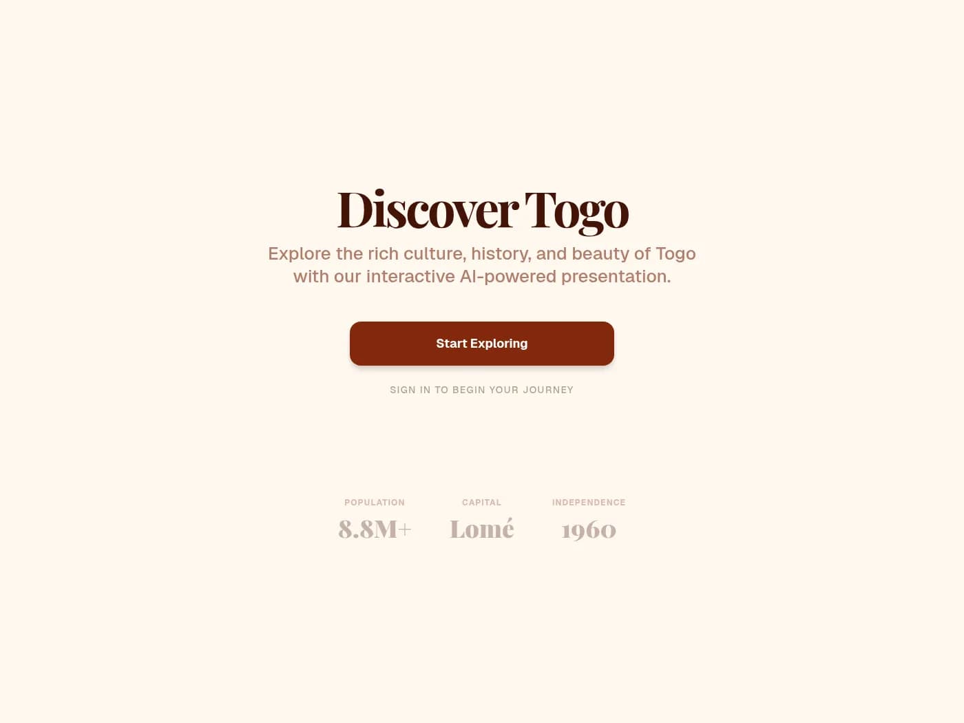 Discover Togo