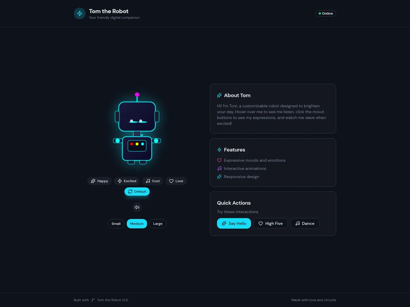 Tom the Robot
