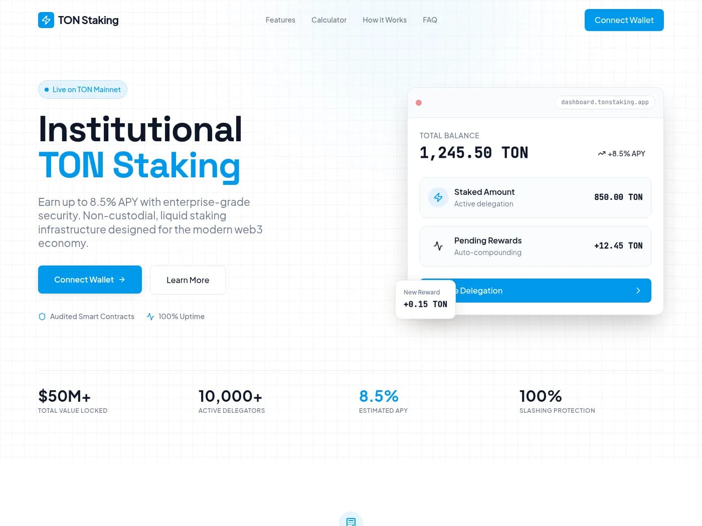 TON Staking MVP