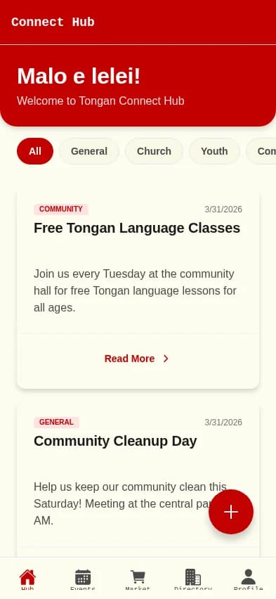 Tongan Connect Hub