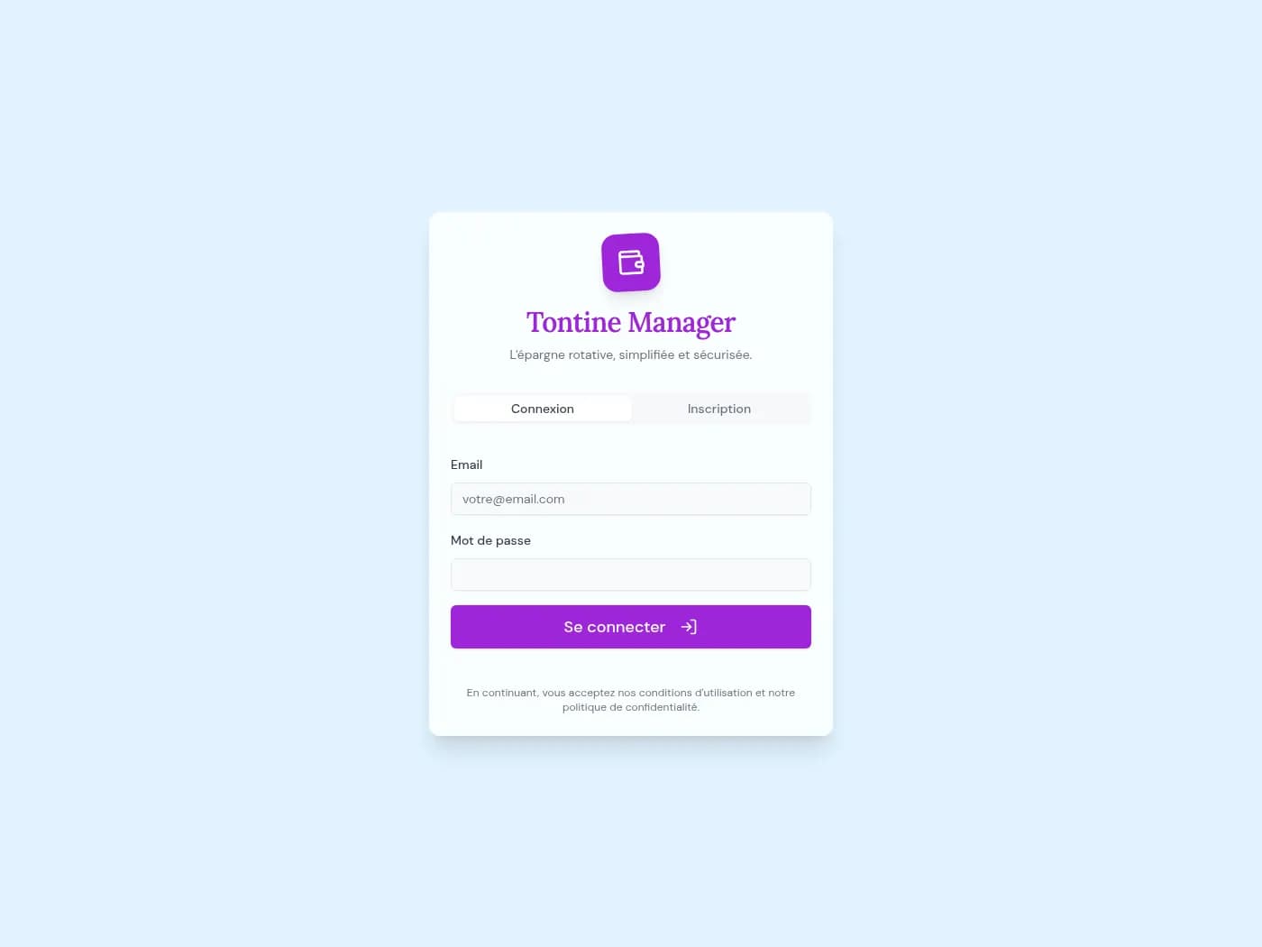 Tontine Manager PWA