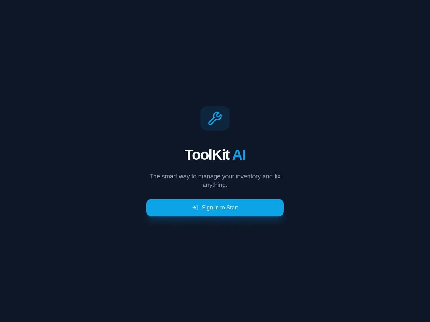 ToolKit Smart Inventory