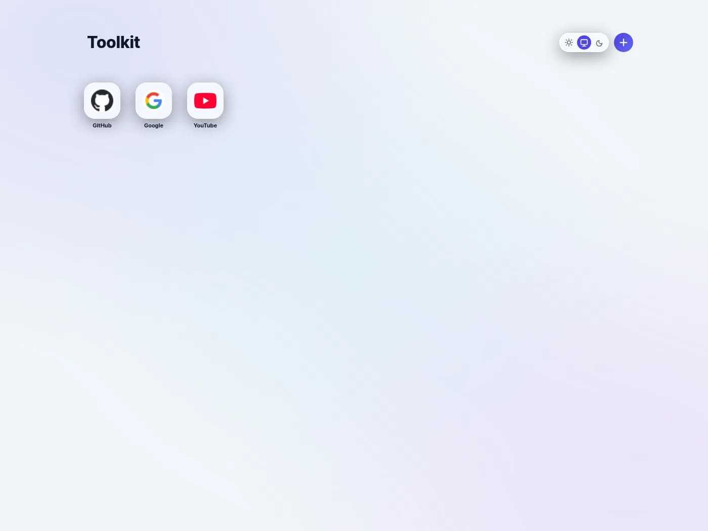 Toolkit Web Launcher