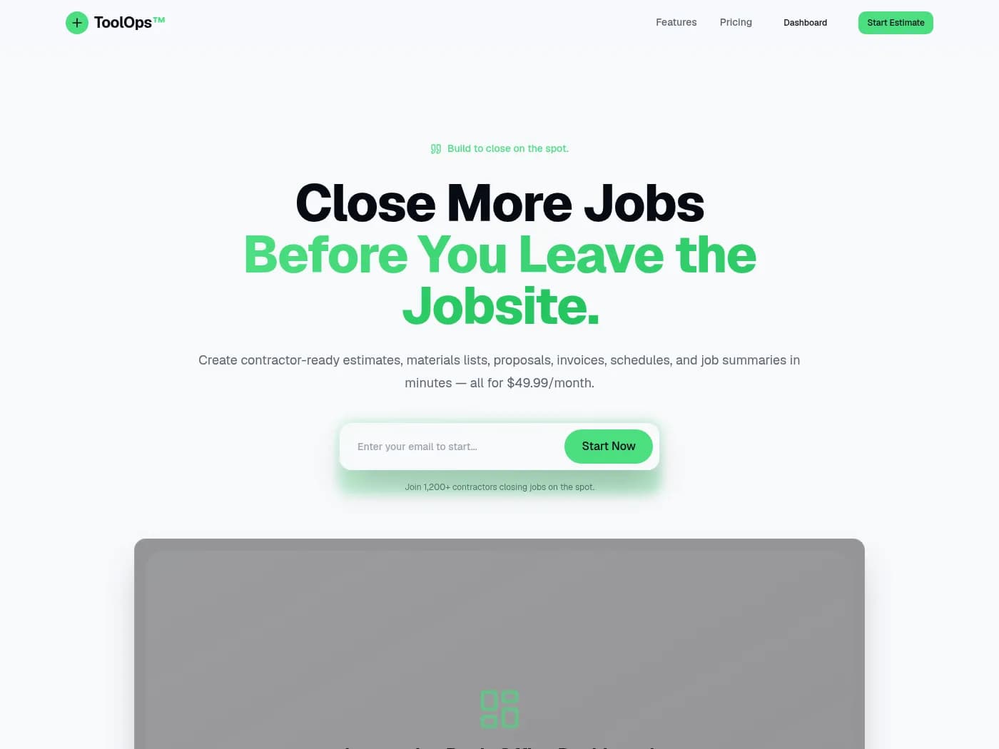 ToolOps Contractor SaaS
