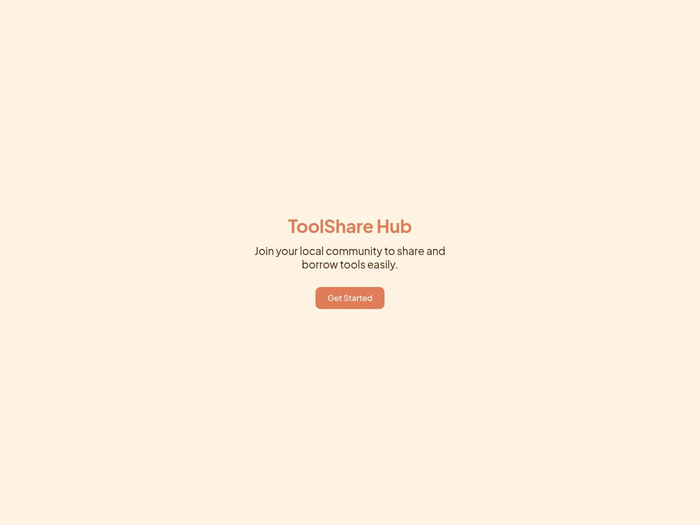 ToolShare Hub