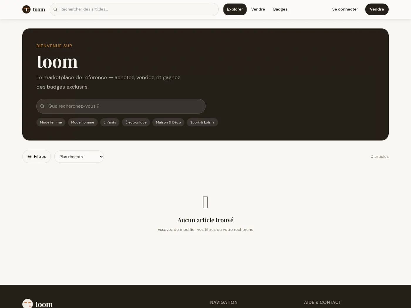 Toom Marketplace