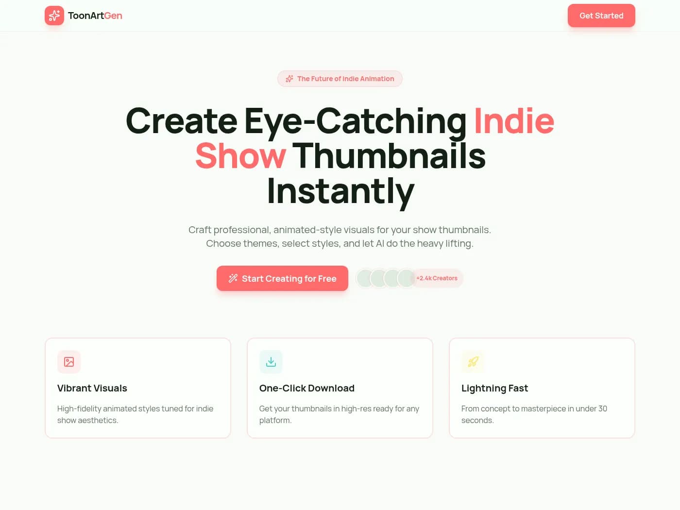 Indie ToonArt Generator