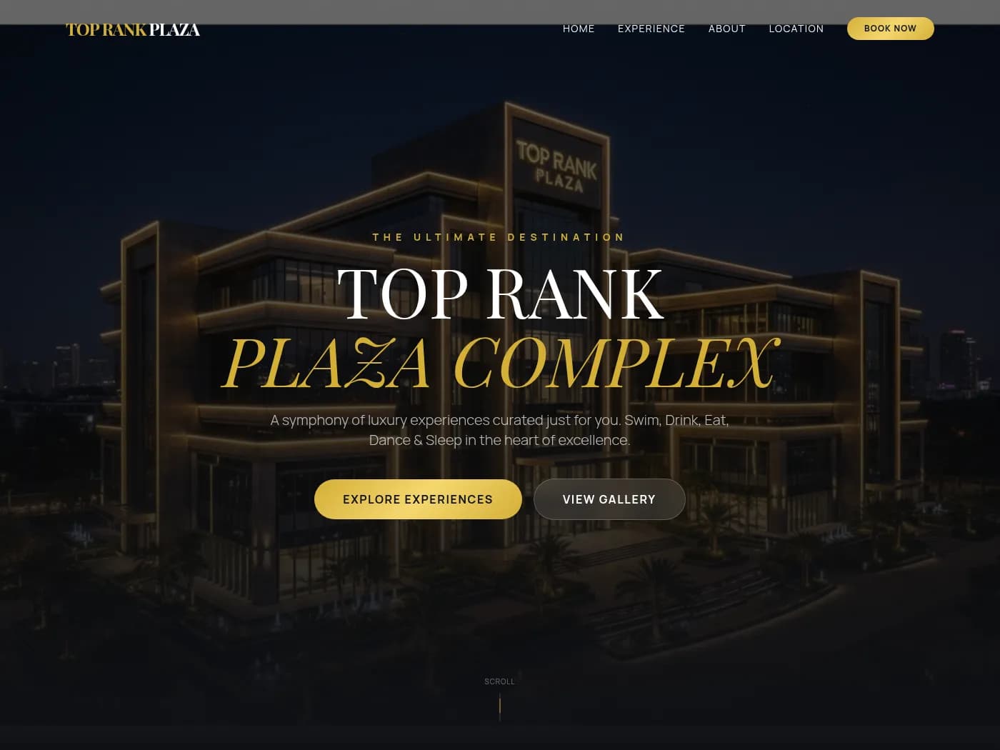 Top Rank Plaza Site