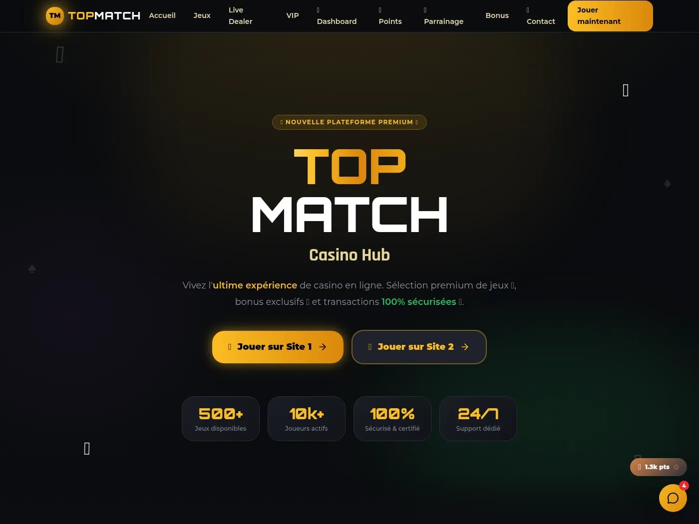 TopMatch Casino Hub