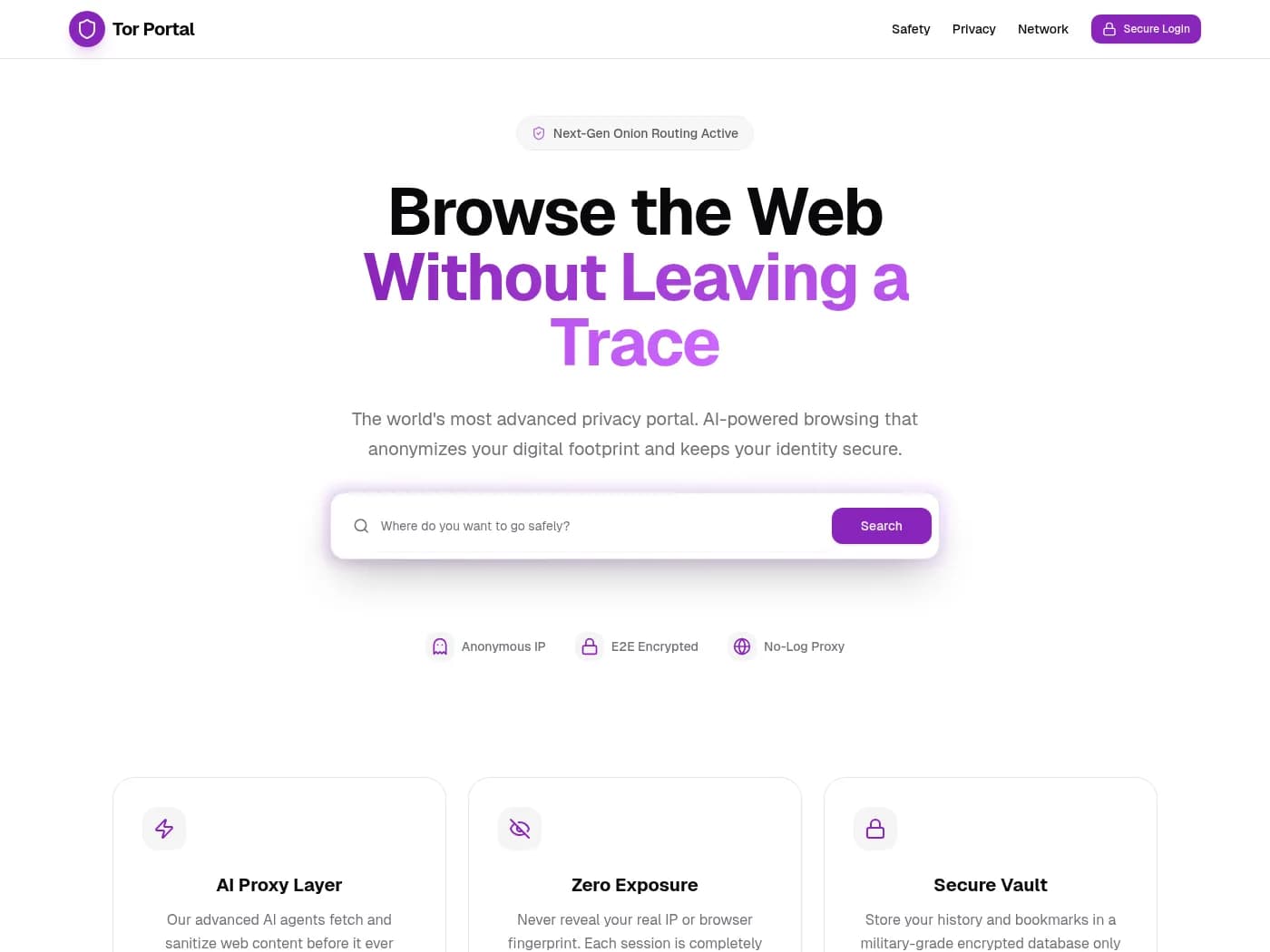 Tor Browser Portal