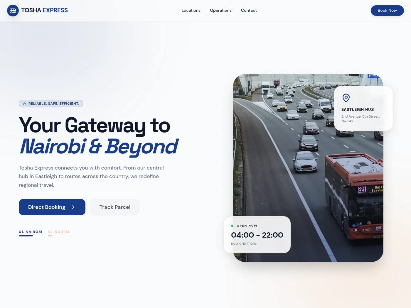 Tosha Express Info Hub