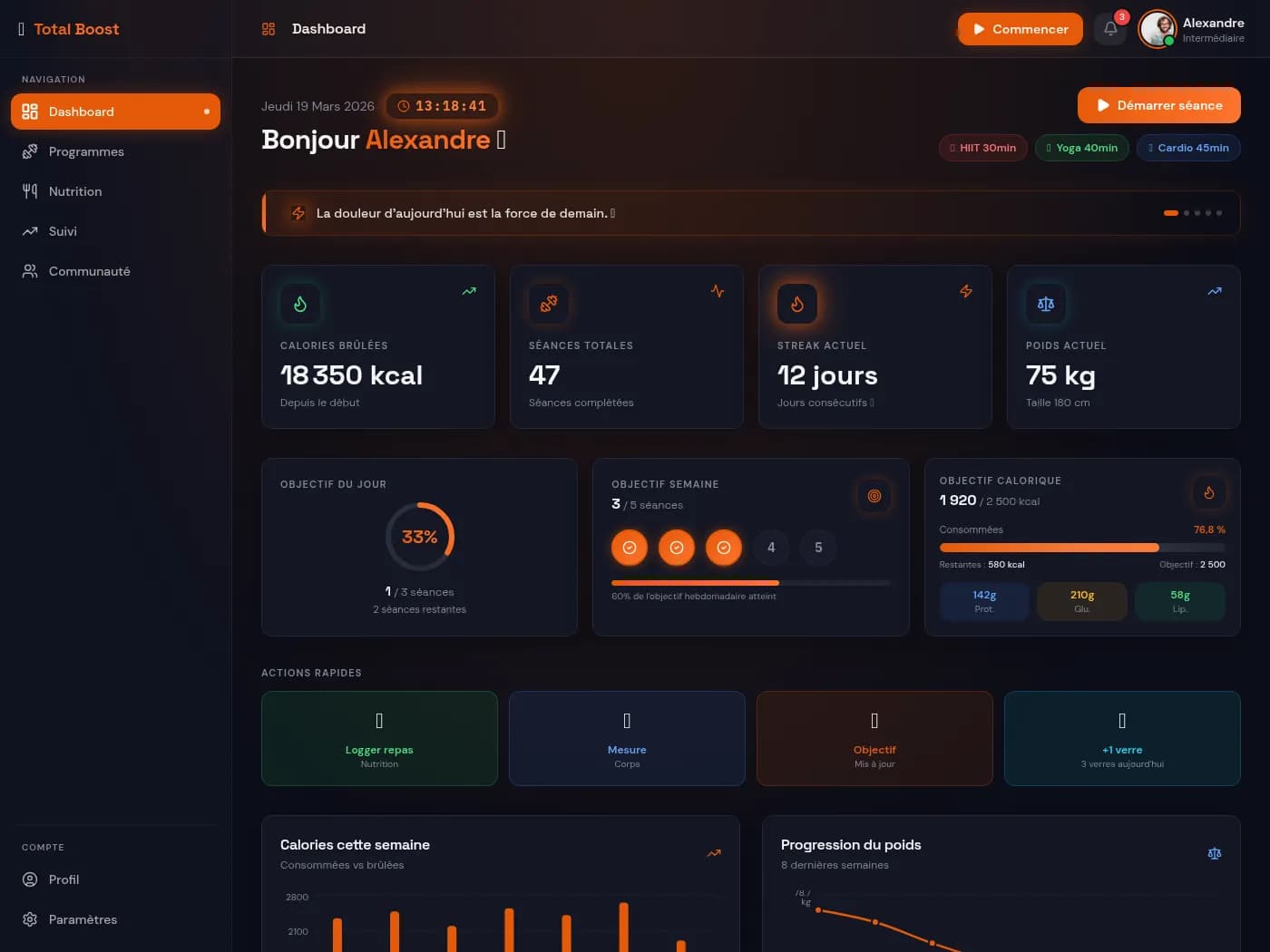 Projet Total Boost