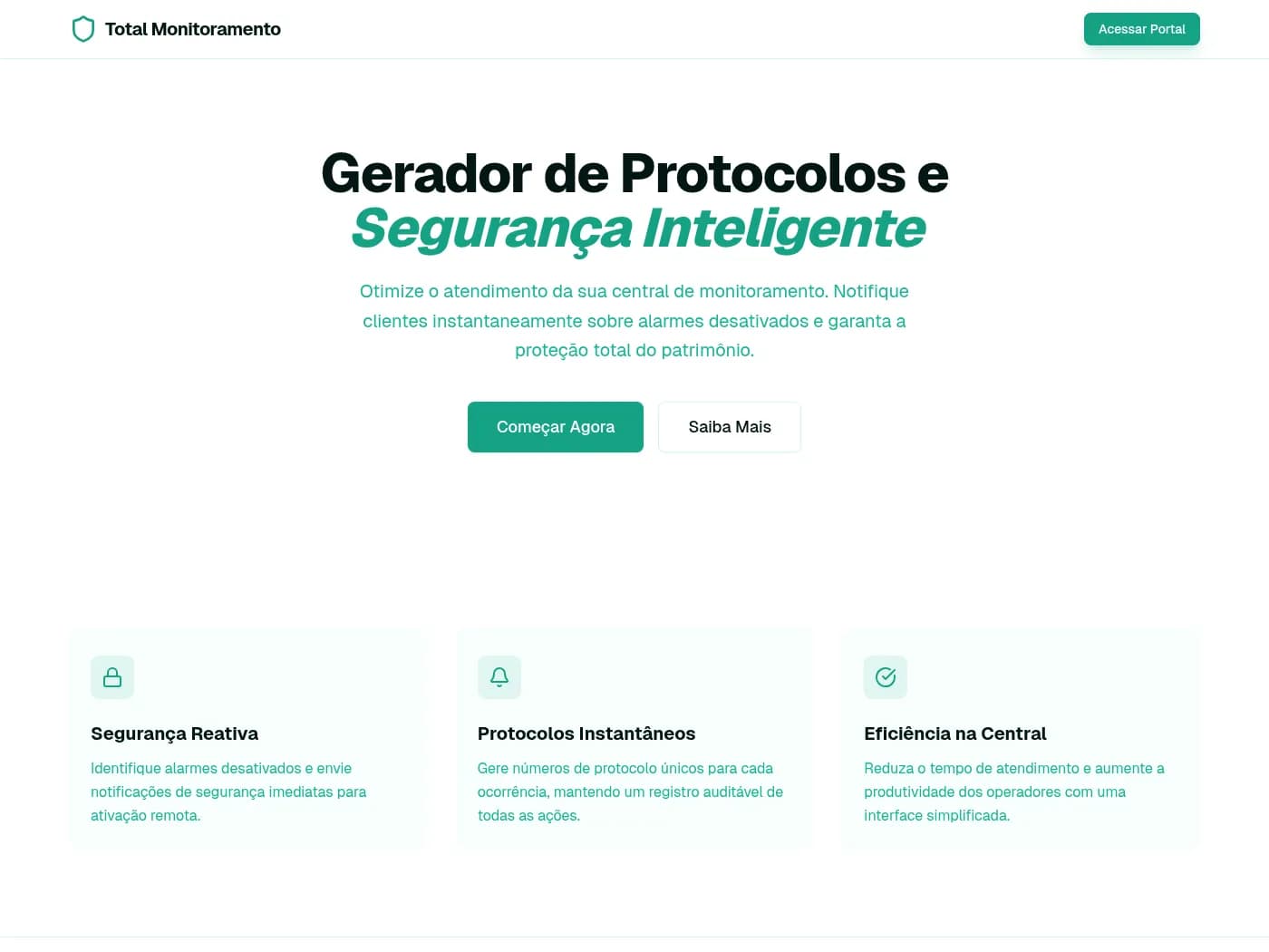 Total Monitoramento Portal