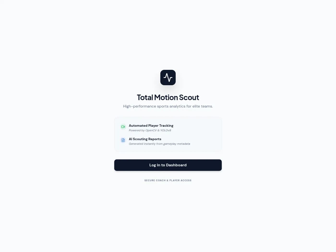 Total Motion Scout