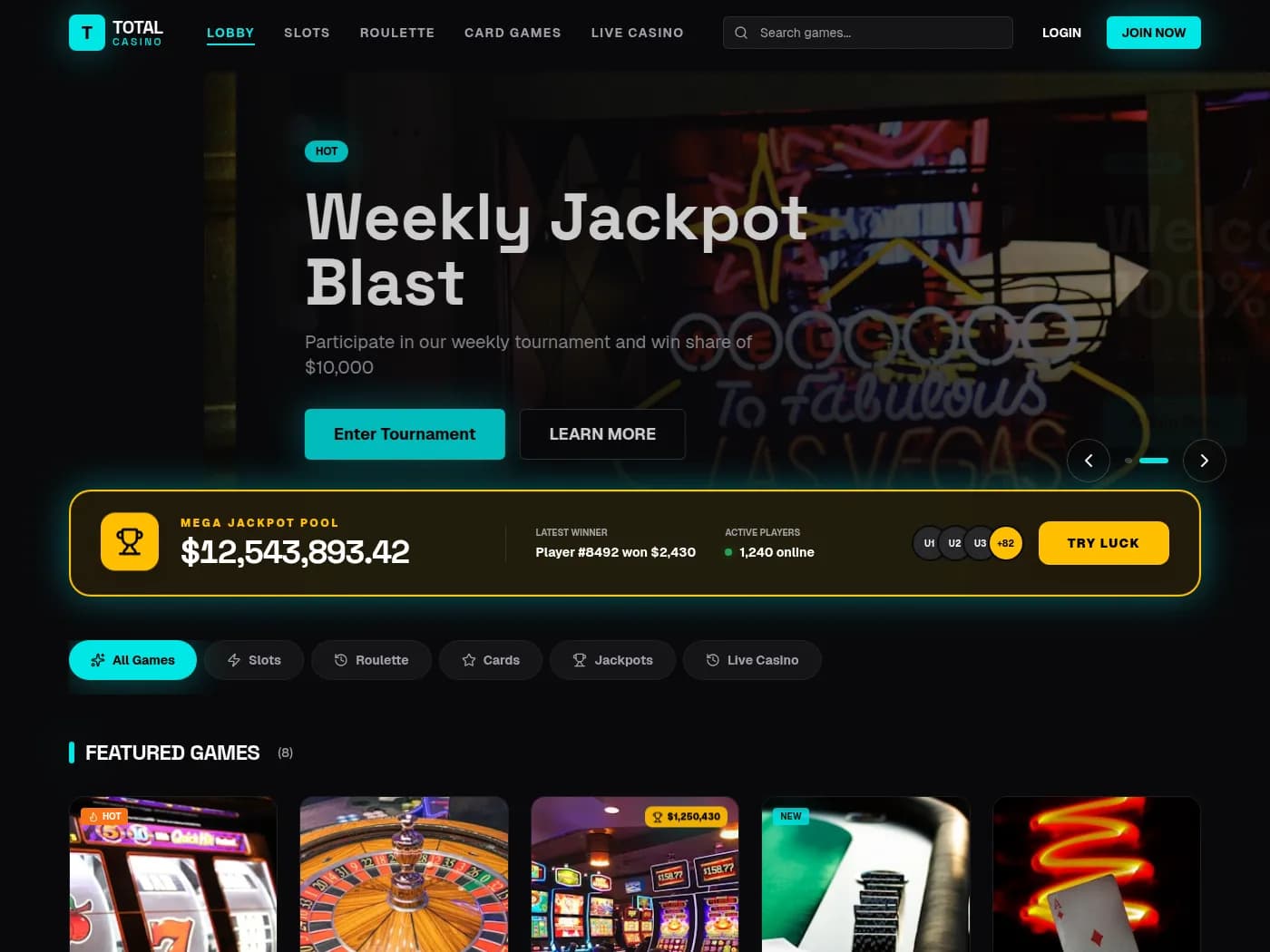TotalCasino Clone