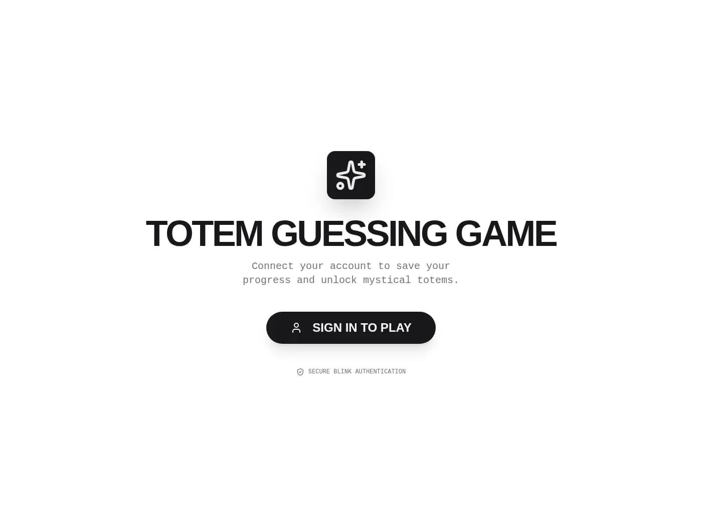 Totem Guessing Game