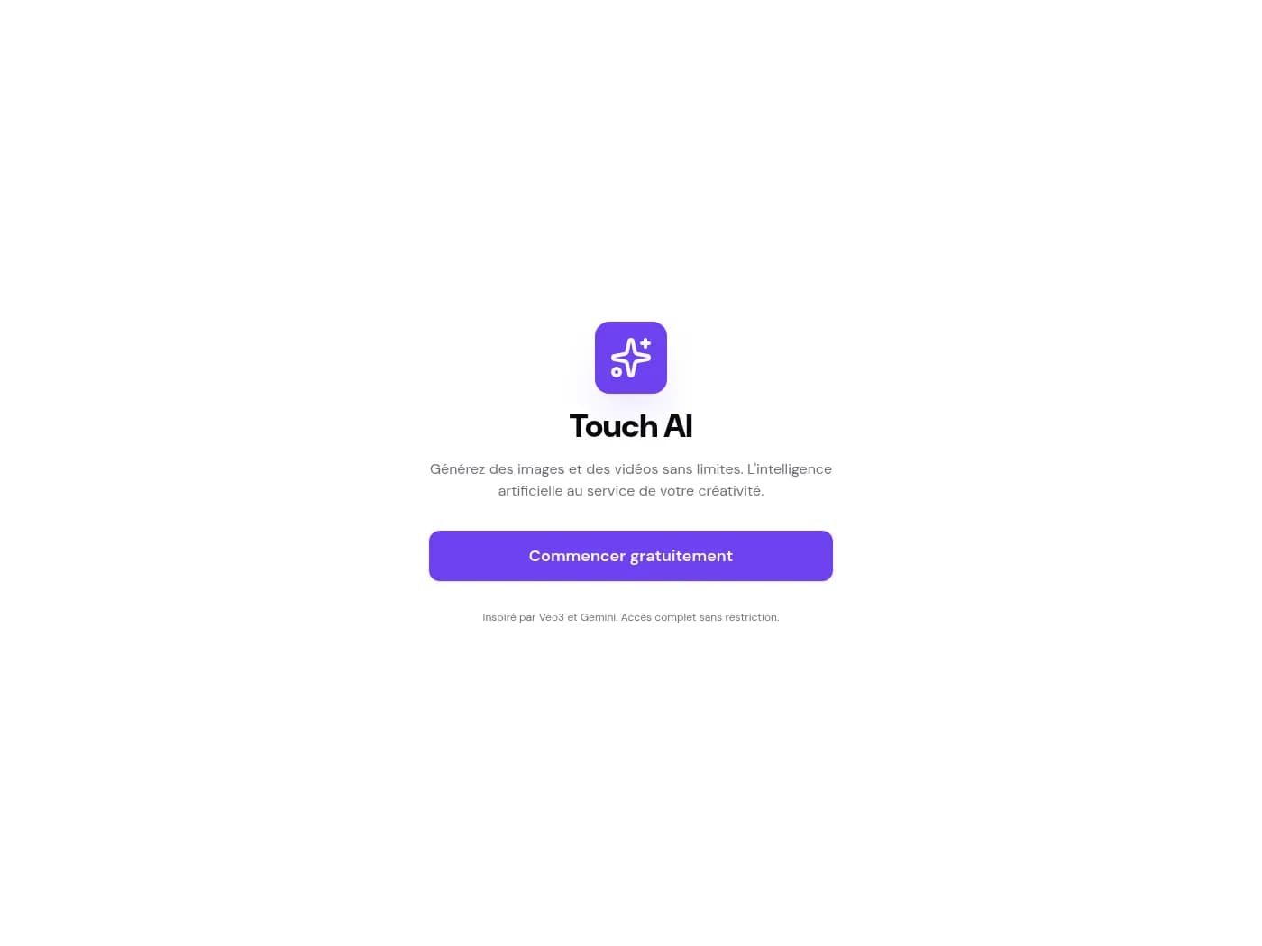 Touch AI Generator