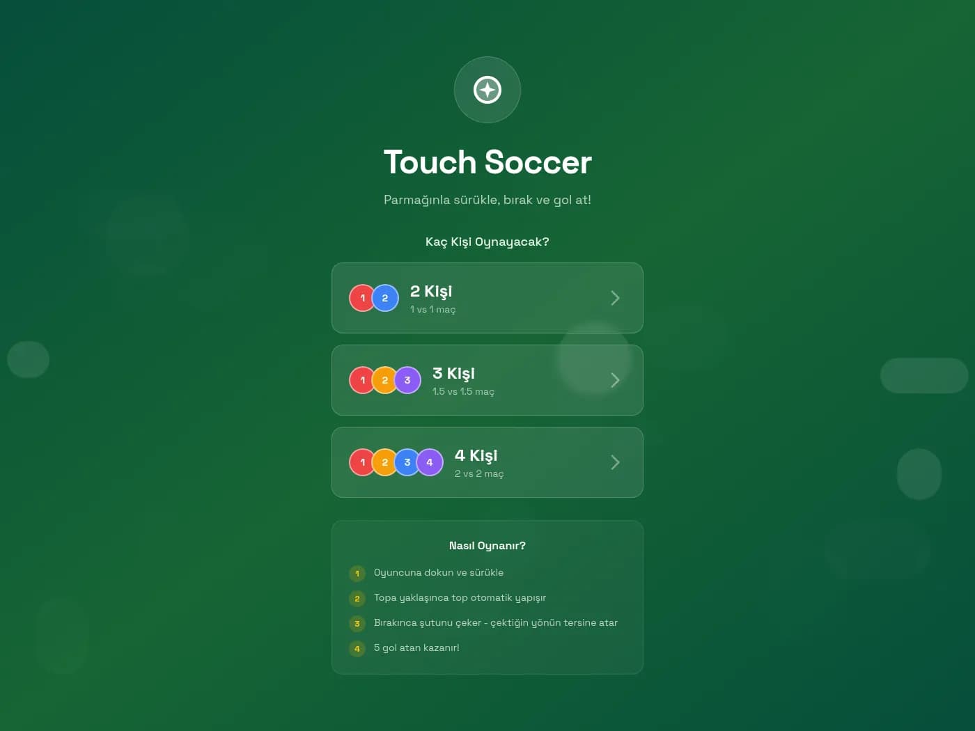 Touch Soccer Duel