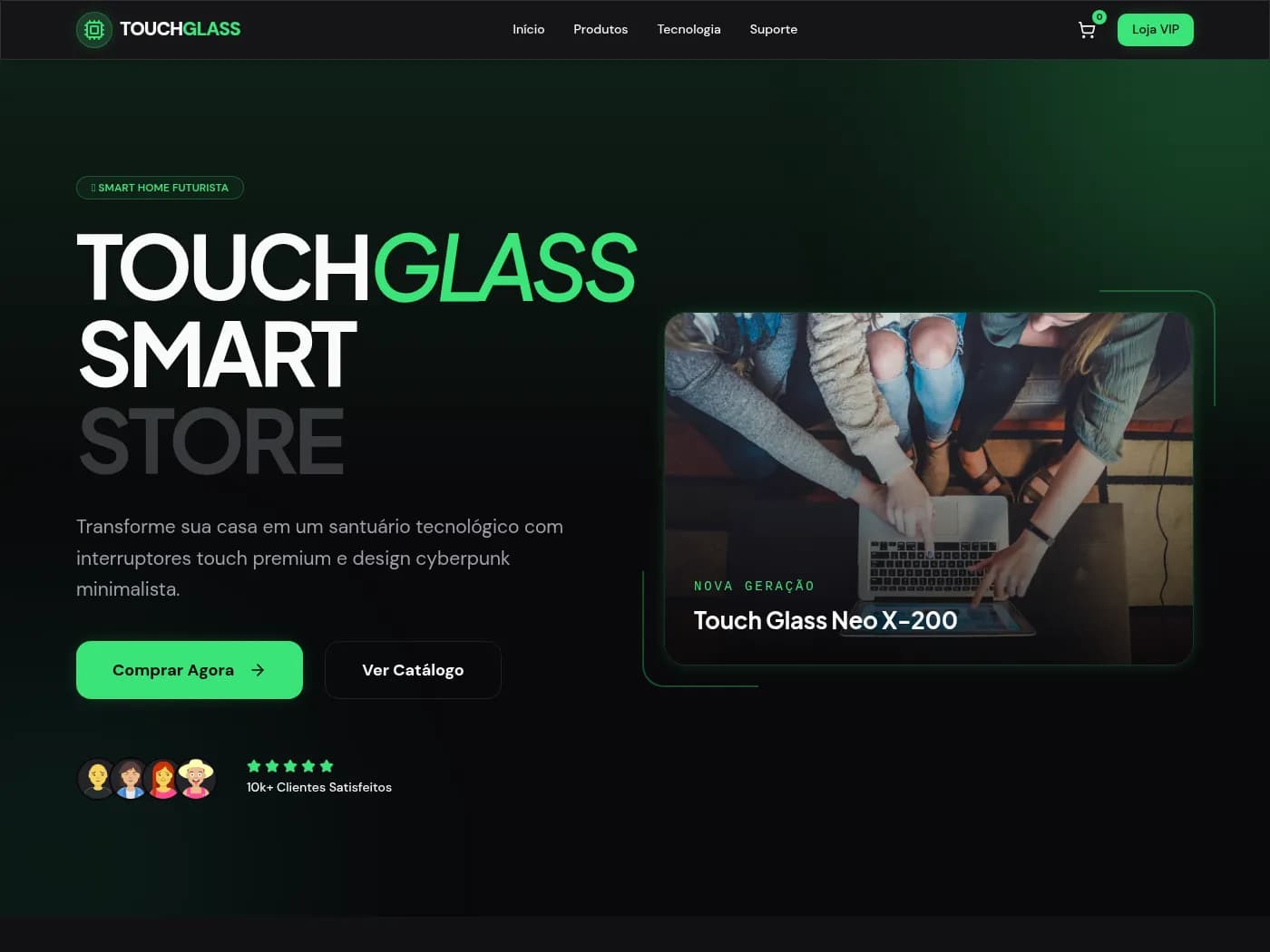 TouchGlass Smart Store