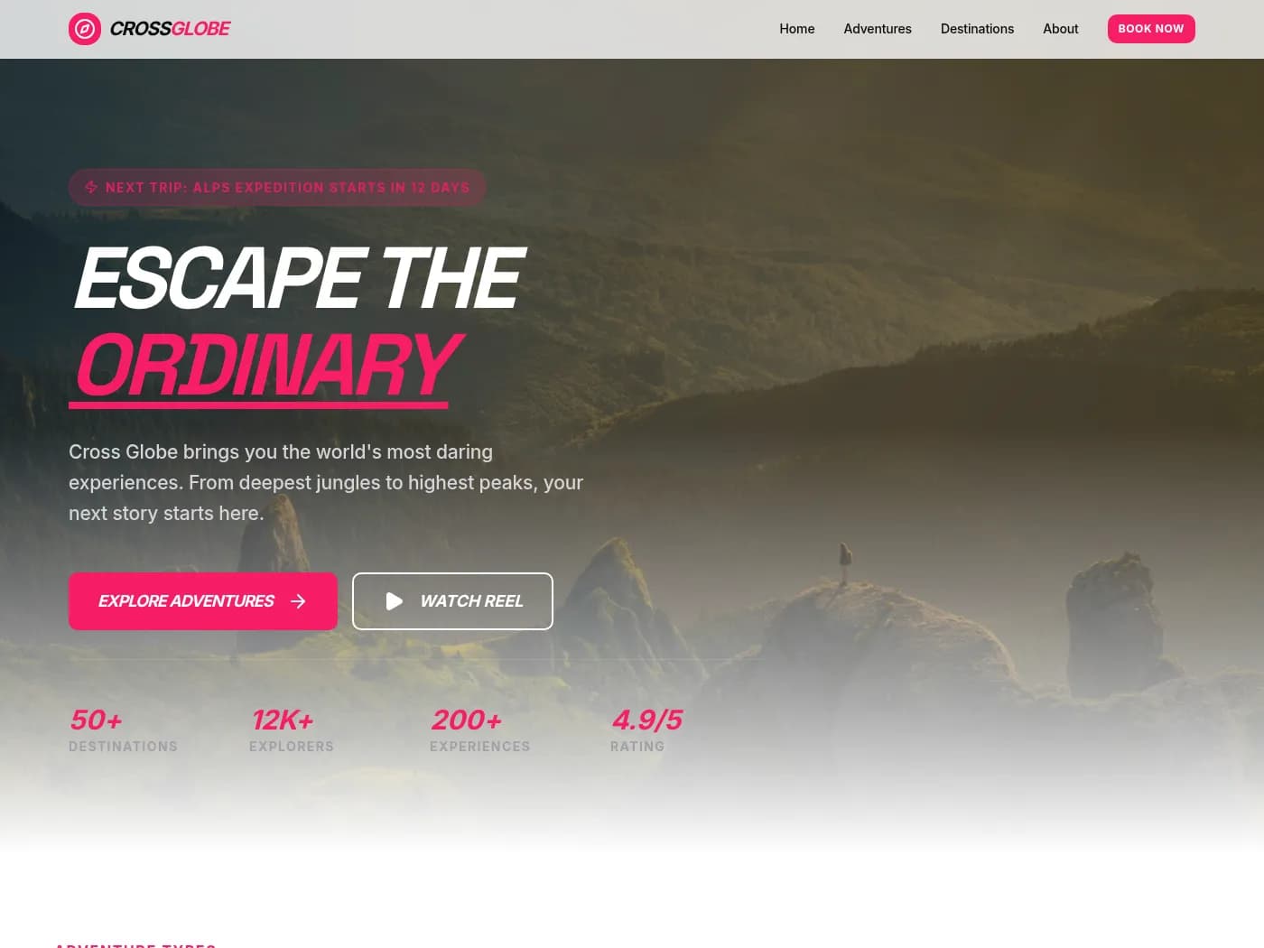 Tour Company Website