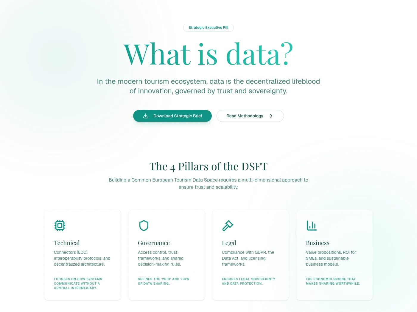 Tourism Data Pill