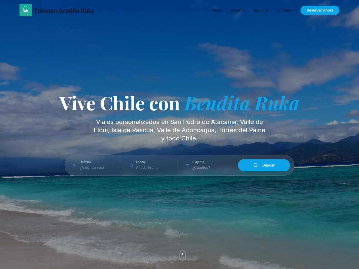 TouristPro Landing Page