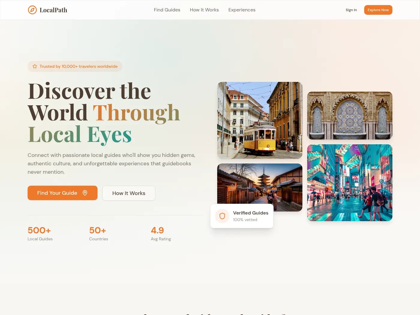 Tourist Guide Connect