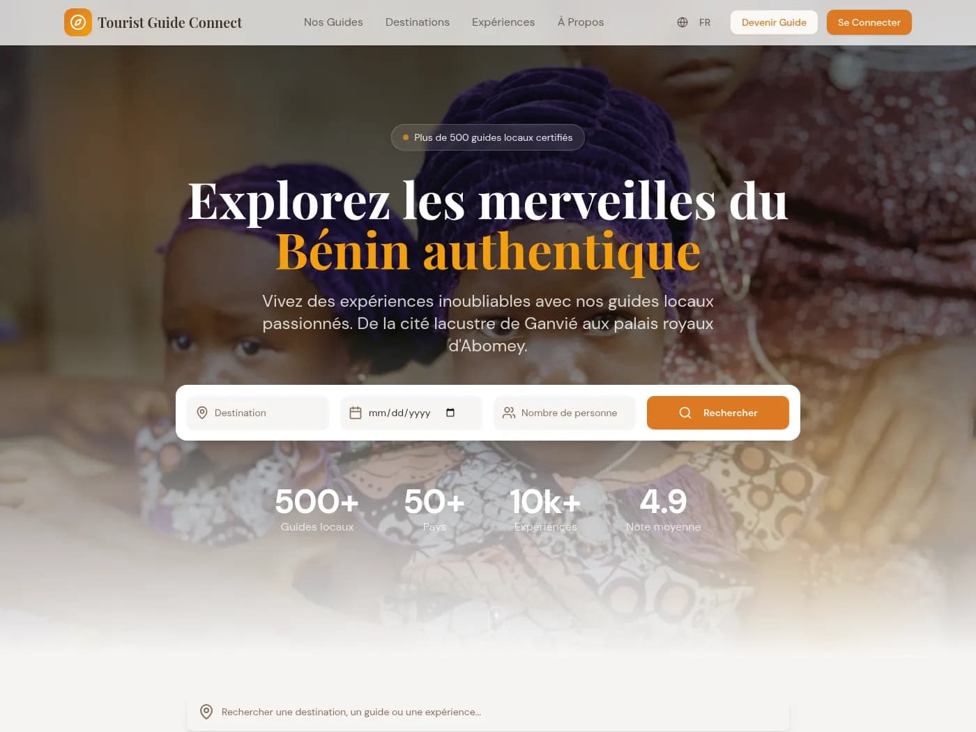 Tourist Guide Connect