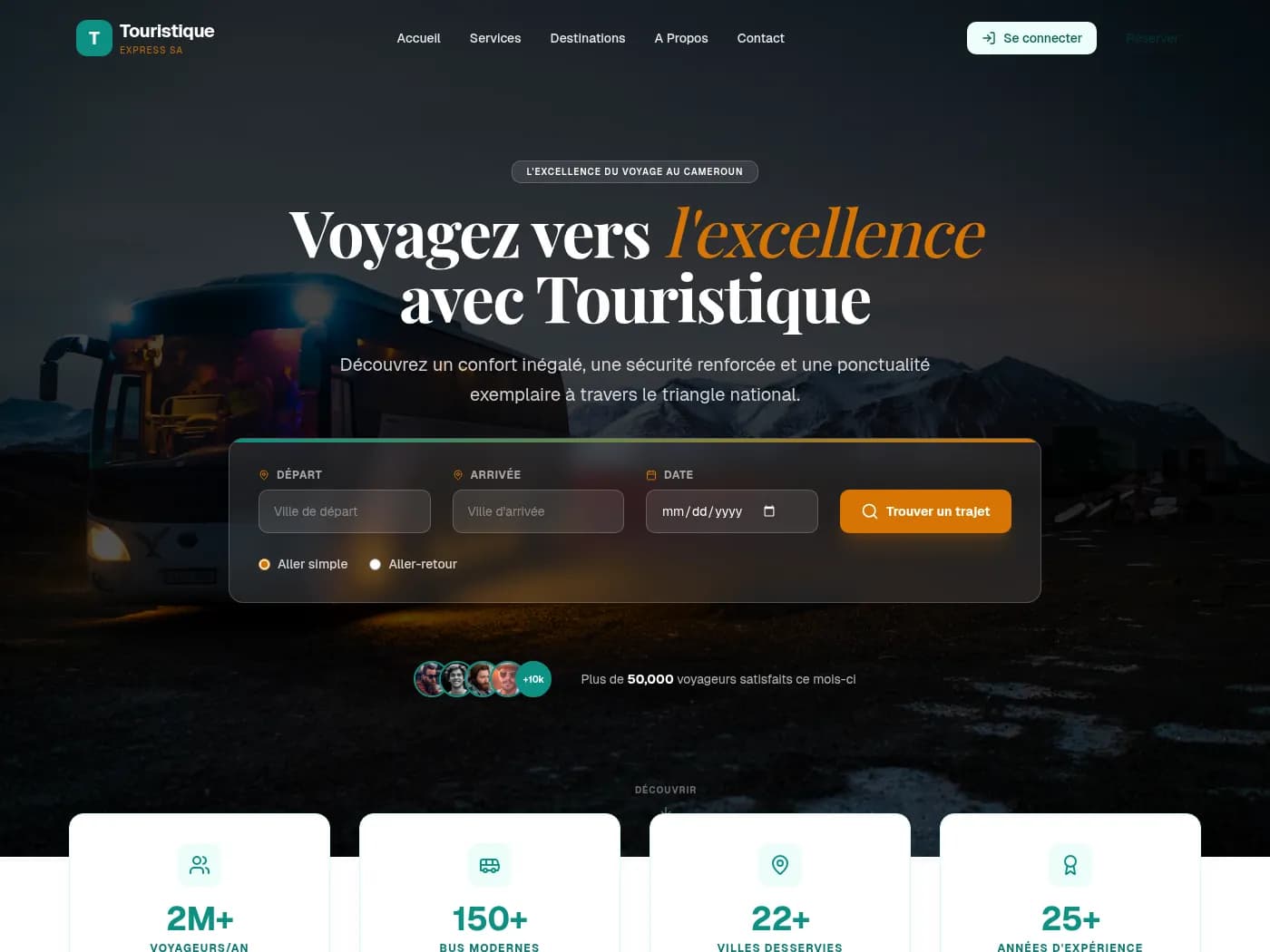 Touristique Redesign