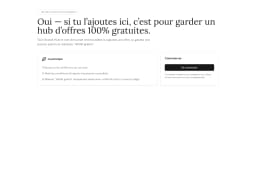 Tout Gratuit Hub