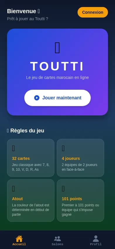Toutti Online Mobile