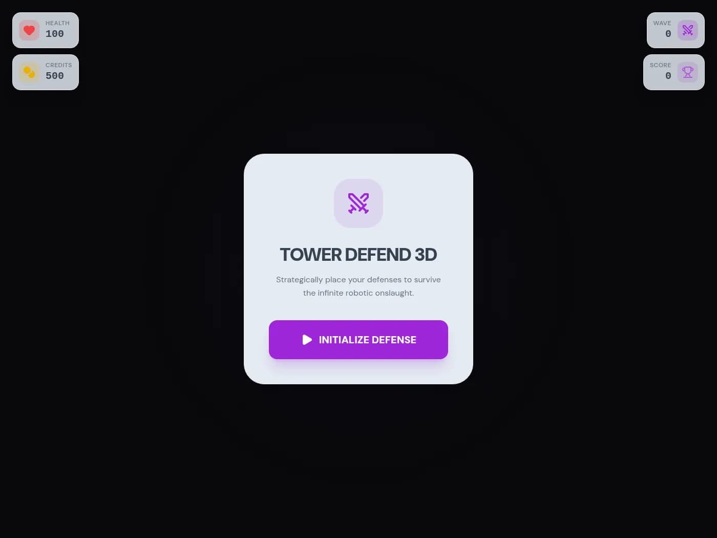 Tower Defend 3D