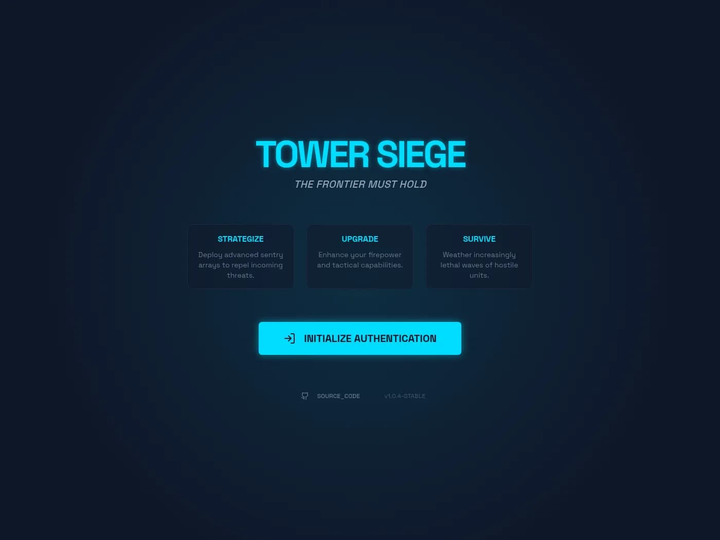 Tower Siege 2D