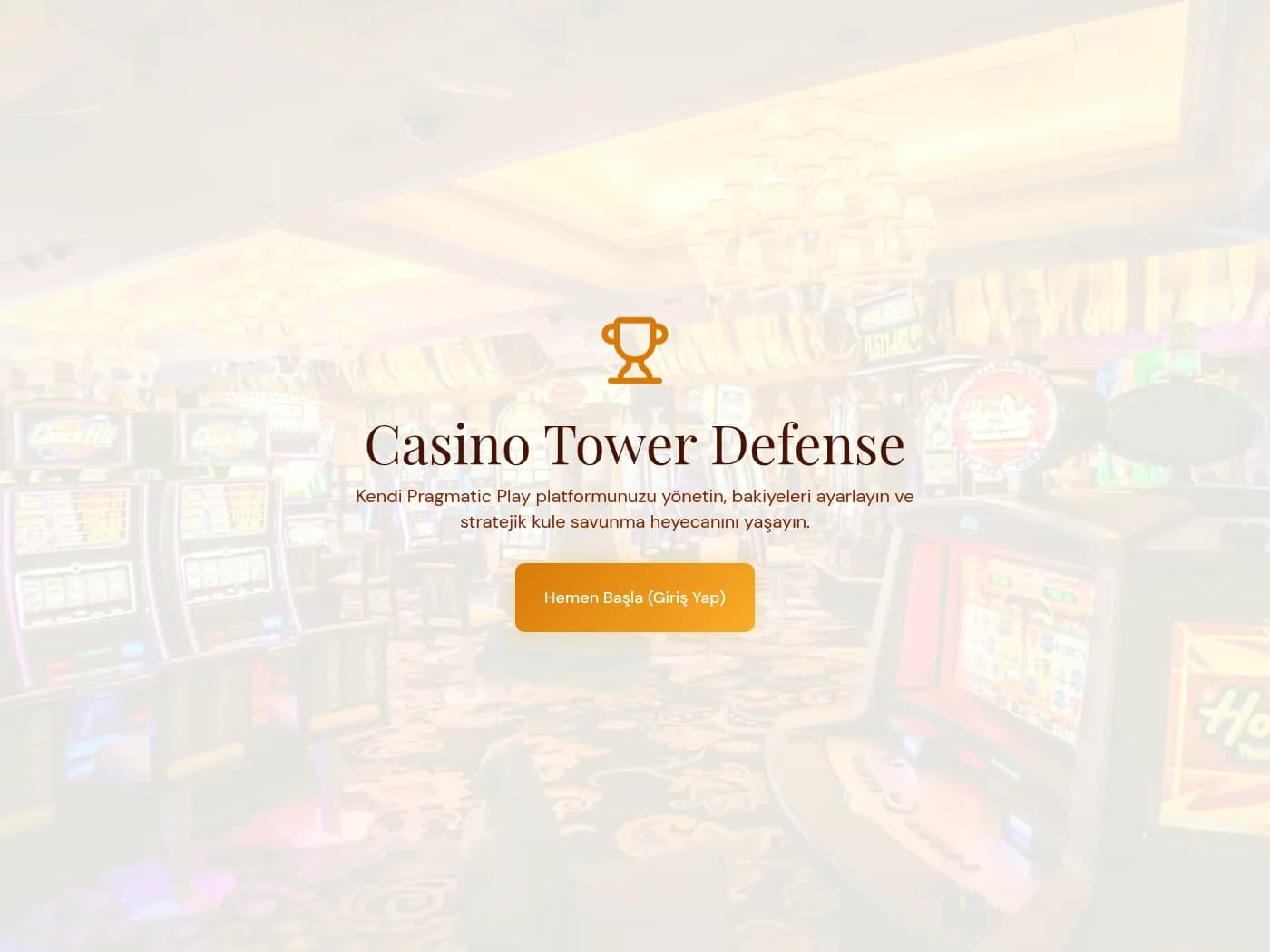 Customizable Tower Defense