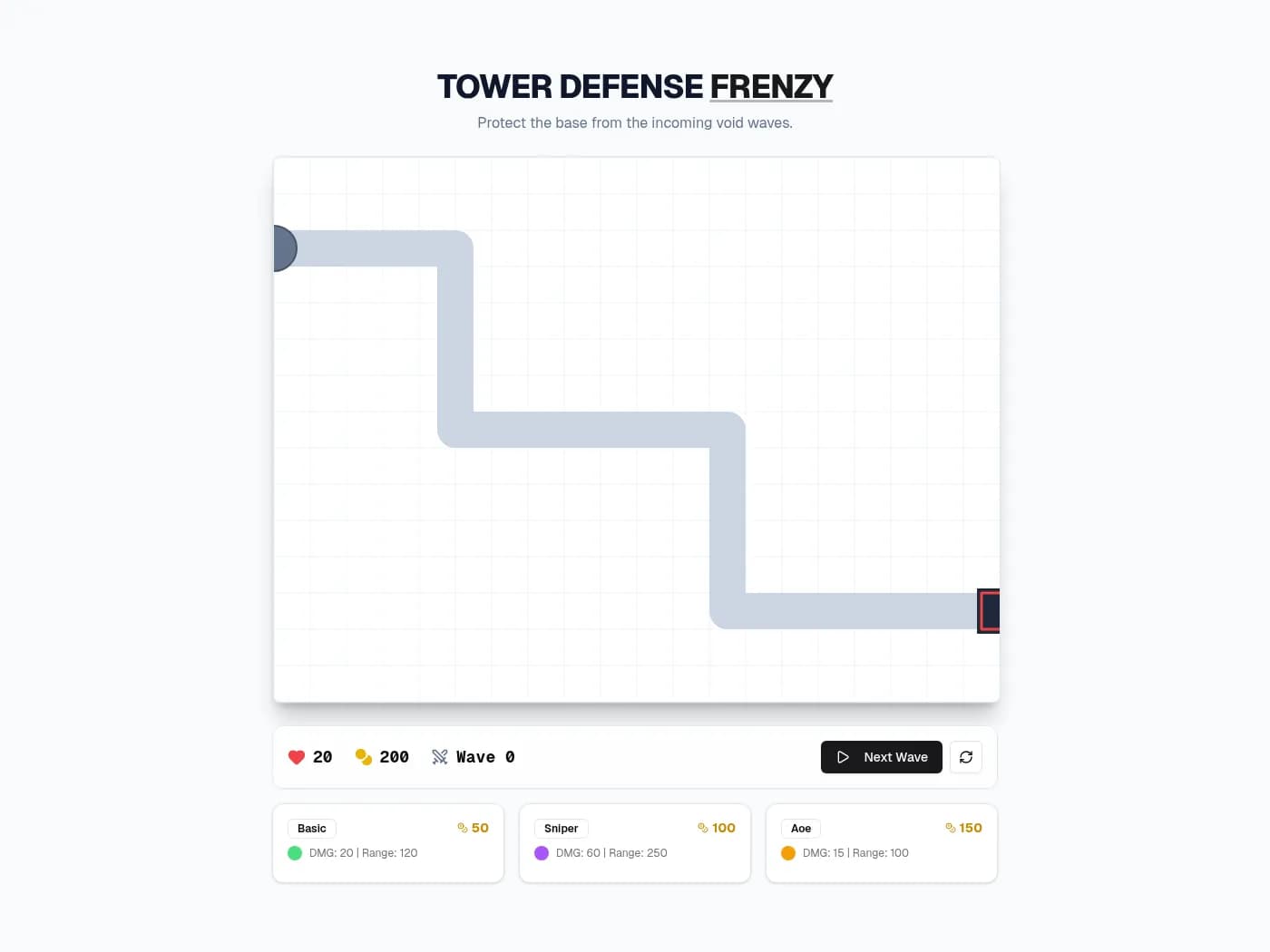 Tower Defense Frenzy